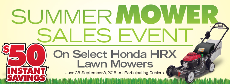 Honda Lawn Mowers - HRX HRR HRC HRS Mowers